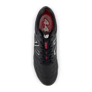NEW BALANCE 442 V2 Pro Fg Soccer Cleats - Black/silver/red