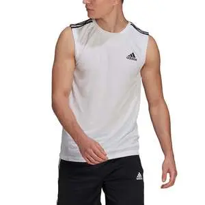Adidas Training Vest With Logo Detail