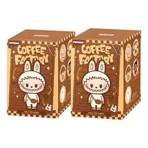 POP MART Pop Bean Coffee Factory Plush Pendant Sealed Case - Multi-color