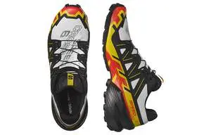 SALOMON Speedcross 6 Athletic Sneakers - Black/white/yellow