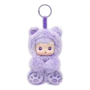 POP MART Hacipupu Gummy Bear Vinyl Plush Pendant 'grape Flavor - Multi-color