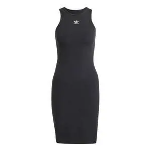 Adidas Originals Essentials Rib Tank Dress - Black