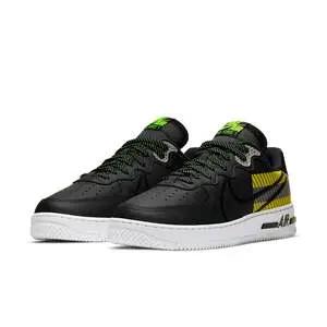 Nike 3m X Air Force 1 React Lx "anthracite Volt" Sneakers