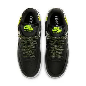 Nike 3m X Air Force 1 React Lx "anthracite Volt" Sneakers