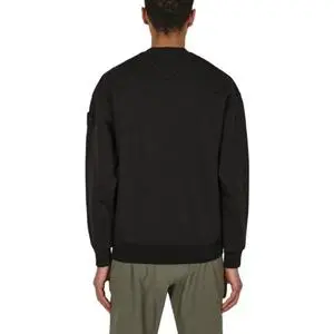 Stone Island Ghost Crewneck Sweatshirt - Black