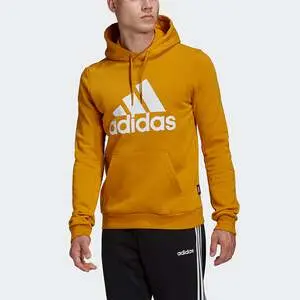 Adidas Mh Bos Po Fl Casual Sports Hoodie - Gold