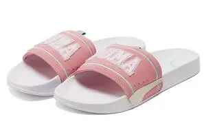 PUMA Leadcat Ftr Slides - White/pink
