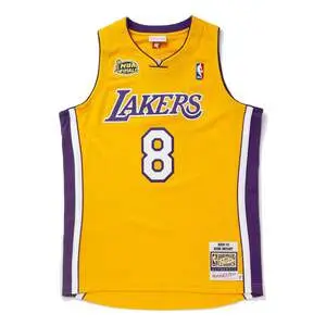 Mitchell & Ness Nba Kobe Bryant Los Angeles Lakers 2000/01 Jersey #8 - Yellow