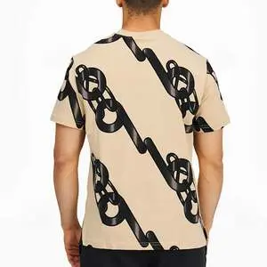 PUMA X Pronounce Graphic Chain Print Short Sleeve Tee - Khaki