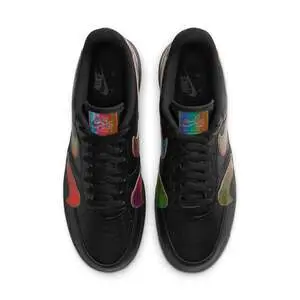 Nike Force 1 Low "misplaced Swoosh Black