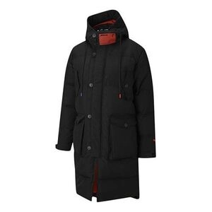 PUMA X Attempt Padded Down Jacket - Black/red