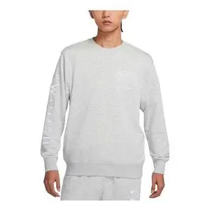 Nike Swoosh Sweatshirt - Grey/white