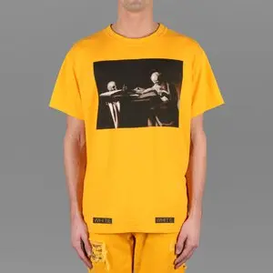 Off-White Graphic Print Short Sleeve T-shirt