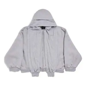 Balenciaga Incognito Boxy Zip-up Hoodie Large Fit