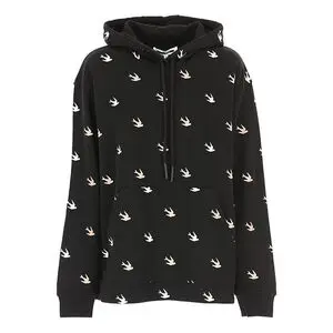 Alexander McQueen Printed Logo Hoodie