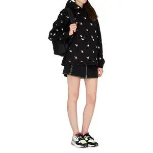 Alexander McQueen Printed Logo Hoodie