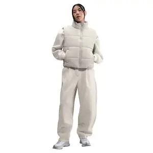 Nike Classic Puffer Therma-fit Loose Vest - Light Bone/white