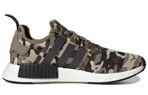Adidas Nmd_r1 Savanna Camo Low Top Sneakers - Brown