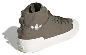 Adidas Nizza High Top Lace-up Sneakers - Green