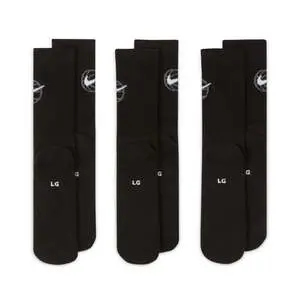 Nike Everyday Crew Sports Socks 3 Pack