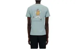 NEW BALANCE Sport Essentials Barrel Runner T-shirt Asia Sizing