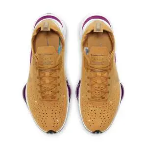 Nike Zoom-type " Red Plum" Low Top Sneakers - Wheat