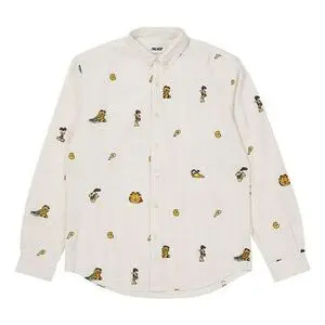 PALACE Fw21 Garfield Boojie Shirt - White