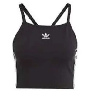 Adidas Adicolor 3-stripes Cropped Tank - Black
