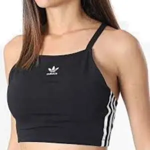 Adidas Adicolor 3-stripes Cropped Tank - Black