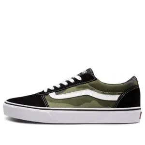 VANS Ward Camouflage Lace-up Sneakers - Black