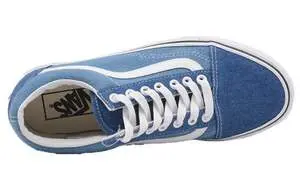 VANS Old Skool Denim Two-tone Sneakers - Blue