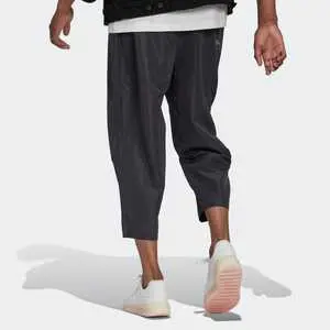 Adidas Solid Color Sports Pants Black