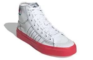 Adidas Nizza Hi Rf Sneakers - White/red