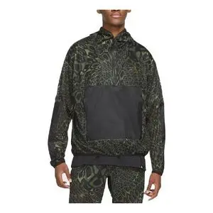 Nike Hooded Jacket With Contrasting Panels
