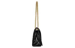 Balenciaga Crush Small Chain Bag Quilted - Black