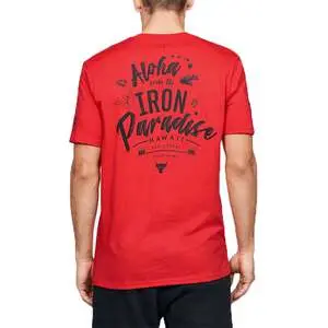Under Armour Project Rock Iron Paradise 'red
