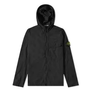 Stone Island Naslan Light Hooded Overshirt - Black