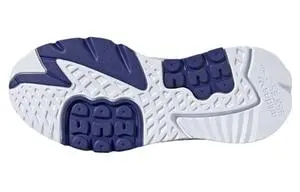 Adidas Nite Jogger "white Active Blue" Sneakers - White/blue