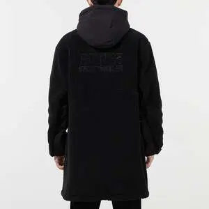 Adidas Fleece Hooded Logo Jacket