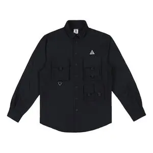 Nike Waterproof Long Sleeve Jacket - Black