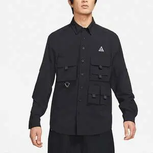 Nike Waterproof Long Sleeve Jacket - Black