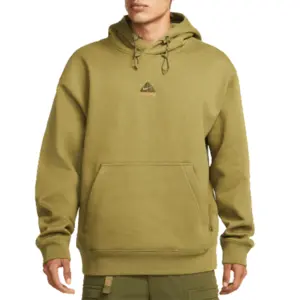 Nike Therma-fit Fleece Pullover Hoodie - Olive Green