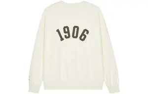NEW BALANCE Logo Print Sweatshirt Asia Sizing 'white - White/black