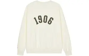 NEW BALANCE Logo Print Sweatshirt Asia Sizing 'white - White/black