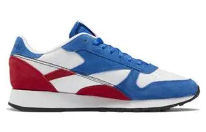 REEBOK Classic Leather Sneakers - Blue/white/red