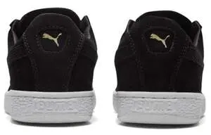 PUMA Suede Classic Metal Badge Sneakers - Black/white