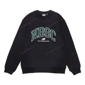 NEW BALANCE Graphic Sweatshirt - Black/green