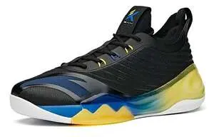 ANTA Kt6 "away" Athletic Sneakers - Black/yellow/blue