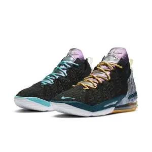 Nike Lebron 18 Ep Reflections Basketball Sneakers - Black