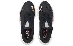 PUMA Velocity Nitro 2 Low Top Sneaker - Black/white/orange